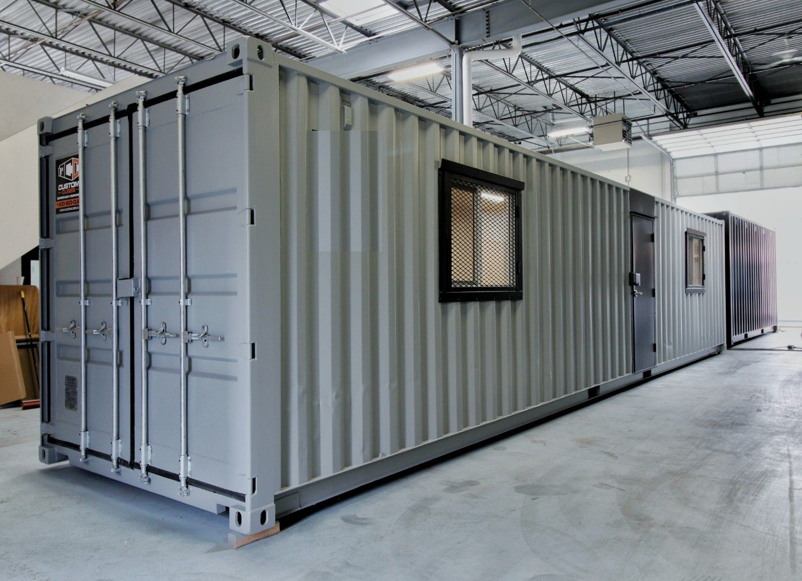 40FT HIGH CUBE OFFICE CONTAINER – Swift Move Containers